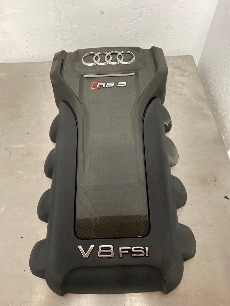 Carbon RS5 engine cover | VW Vortex - Volkswagen Forum