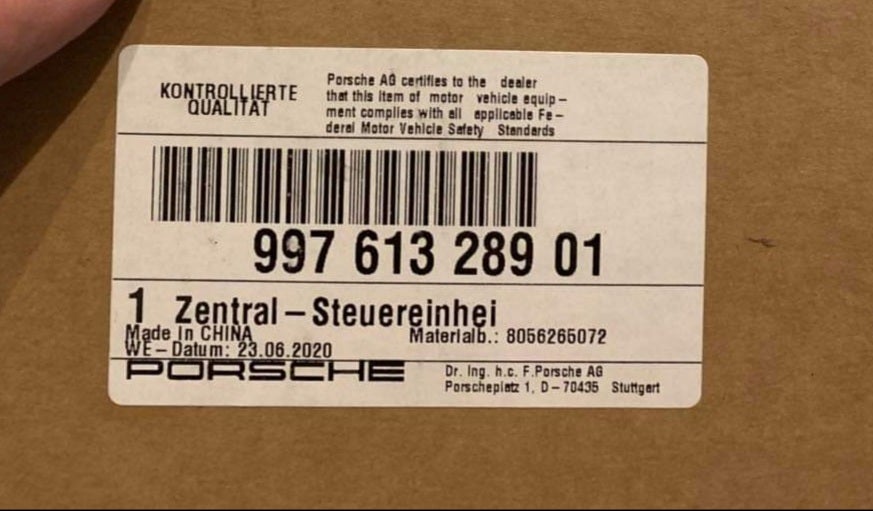 Porsche sport paddle wheel installed in a 987.1 with tiptronic ...