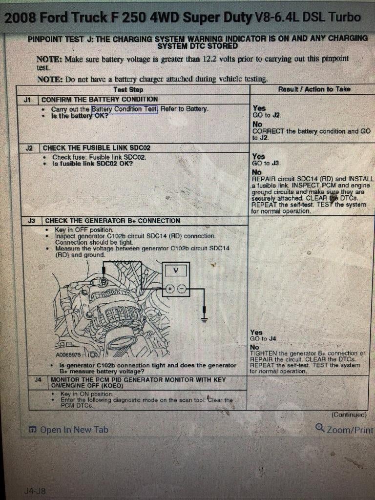 P0625 and Battery Light...Alternator? | Ford Powerstroke Diesel Forum