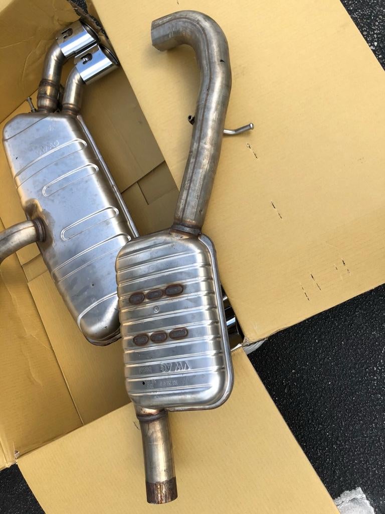 Golf R parts for sale - MK7.5 Golf R OEM Exhaust. Resonator and ...