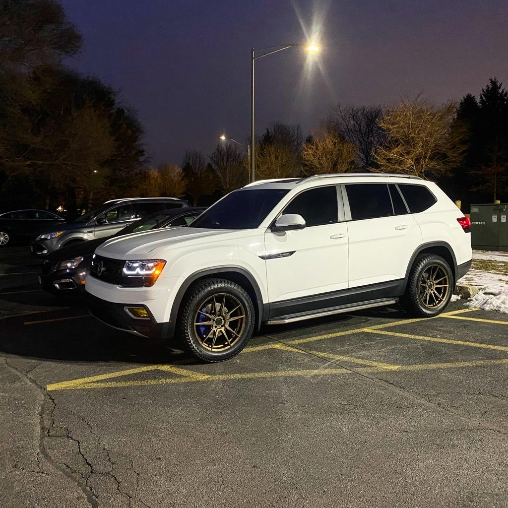 Show me your Atlas with different wheels | Page 27 | VW Vortex ...