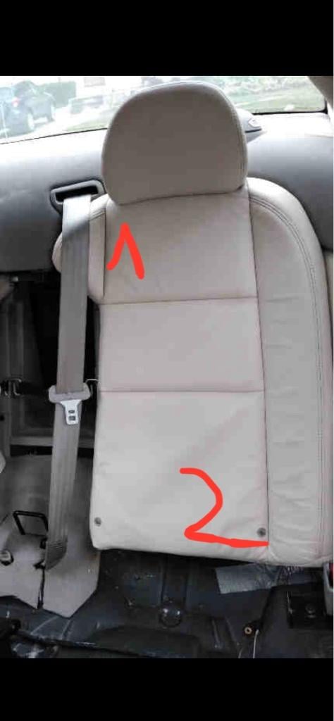 2008 Volvo C70 rear backrests removal (help needed) | SwedeSpeed ...