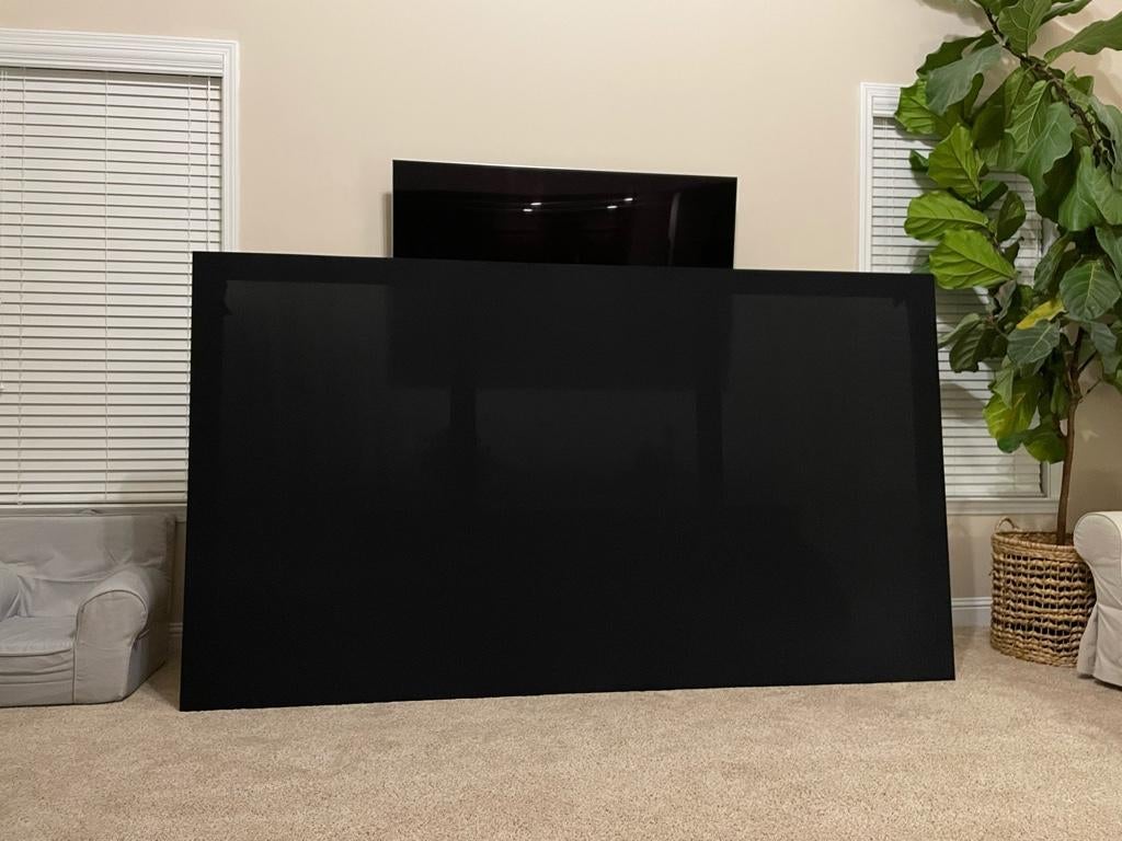 DIY 120” spandex screen | AVS Forum