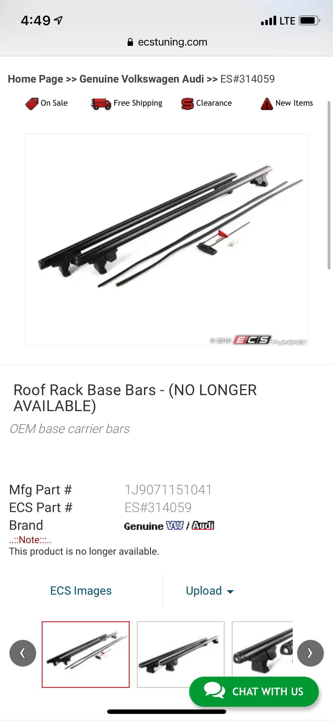 * PURCHASED * WTB: 2 Door OEM Base Bars * PURCHASED * | VW Vortex ...