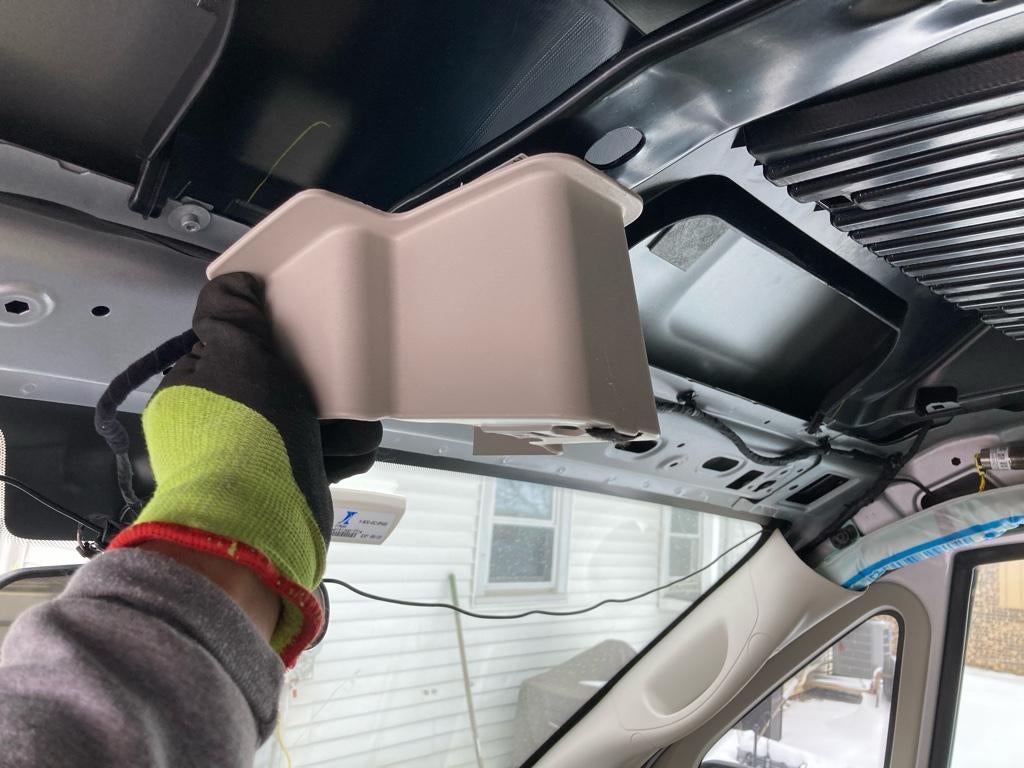 Adding an overhead shelf | Ram Promaster Forum