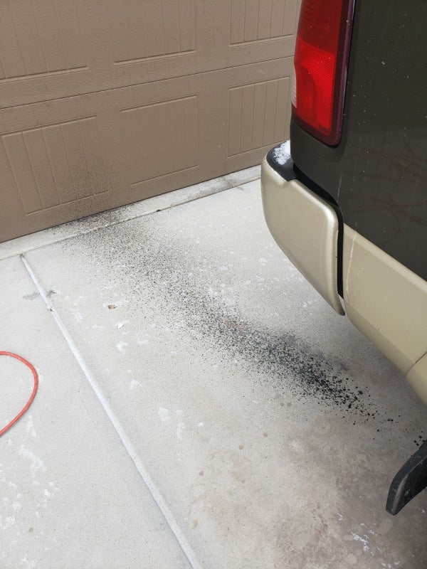 oil spatter out tailpipe on start-up | Cummins Diesel Forum