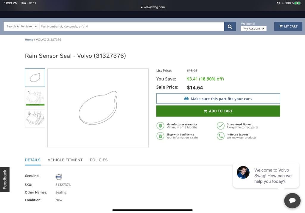 Aftermarket windshield and rain sensor, not working | SwedeSpeed ...