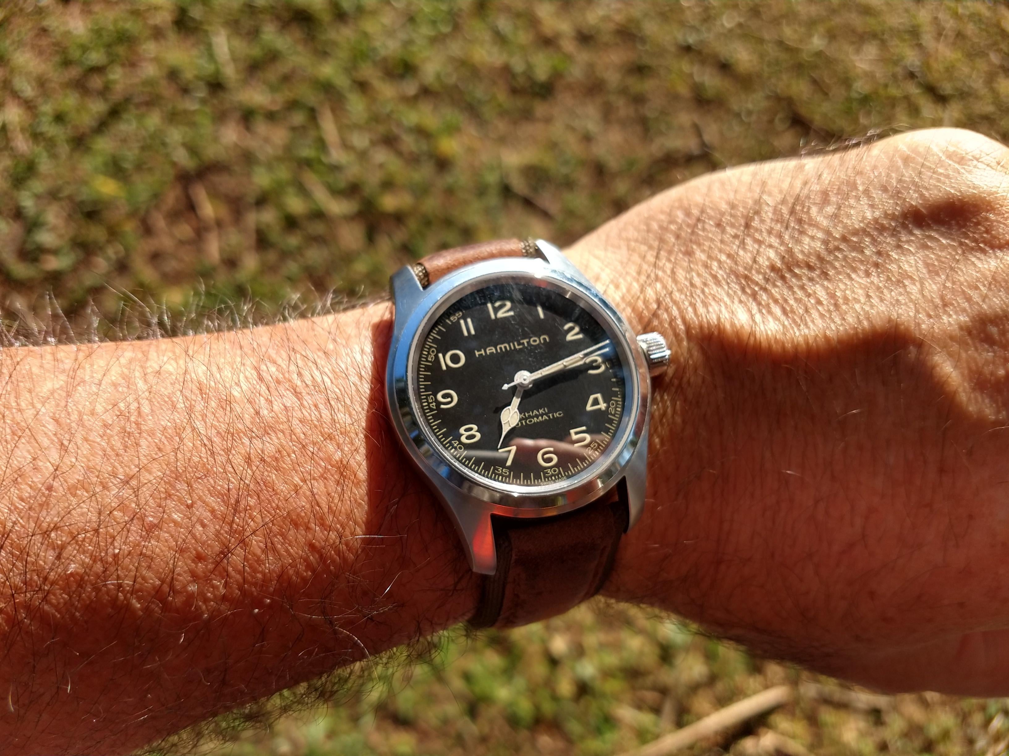 Help! Hamilton Khaki Murph Strap Ideas | WatchUSeek Watch Forums