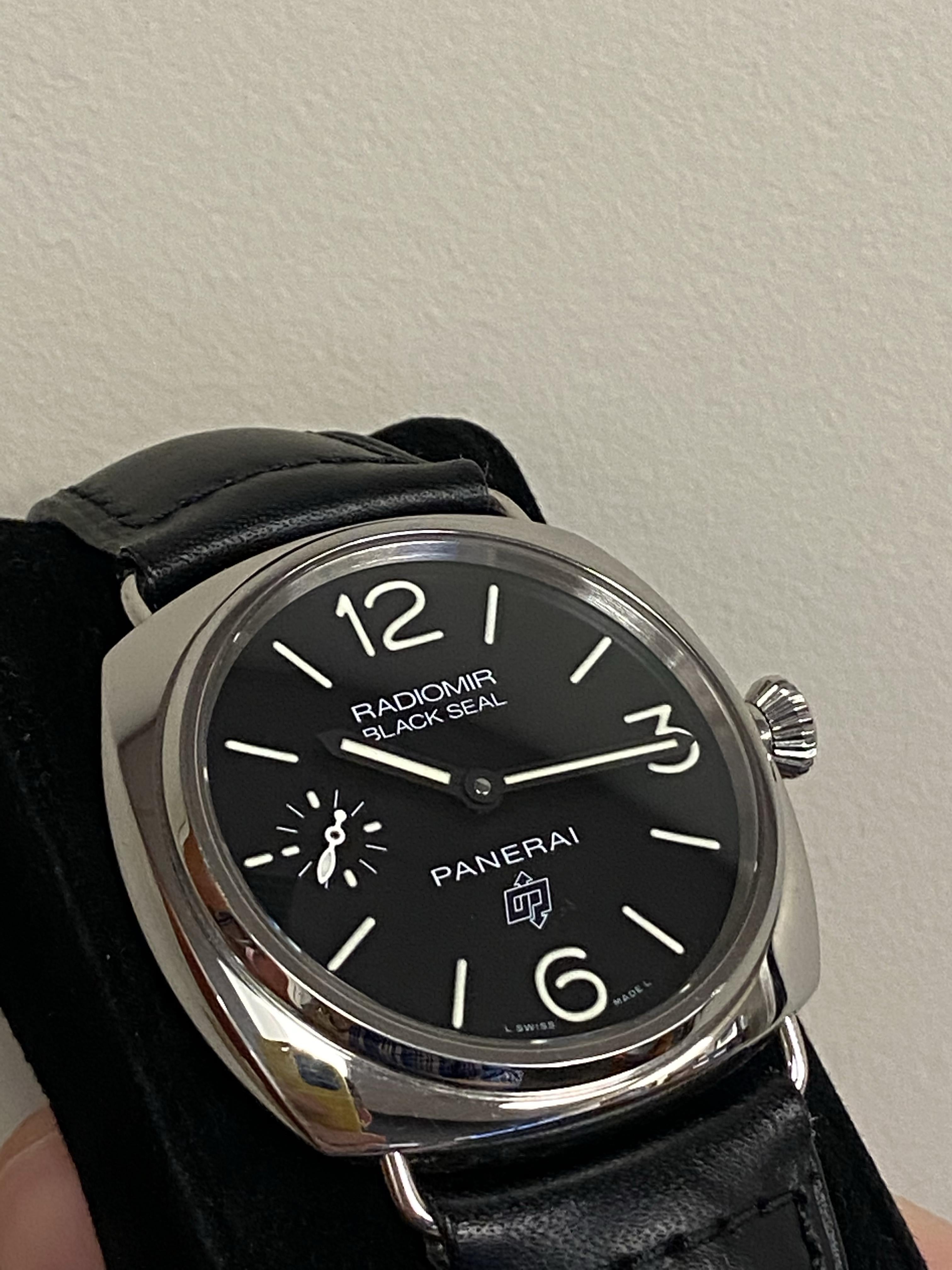 Panerai Radiomir 380 PAM00380 Black Seal Full Set | WatchUSeek Watch Forums