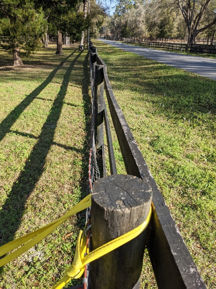 3 board horse fence on wood posts corkscrew. | DIY Home Improvement Forum
