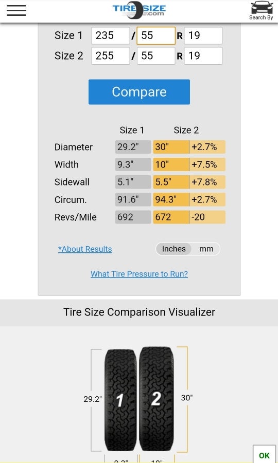 Upsizing tires | Kia Forum