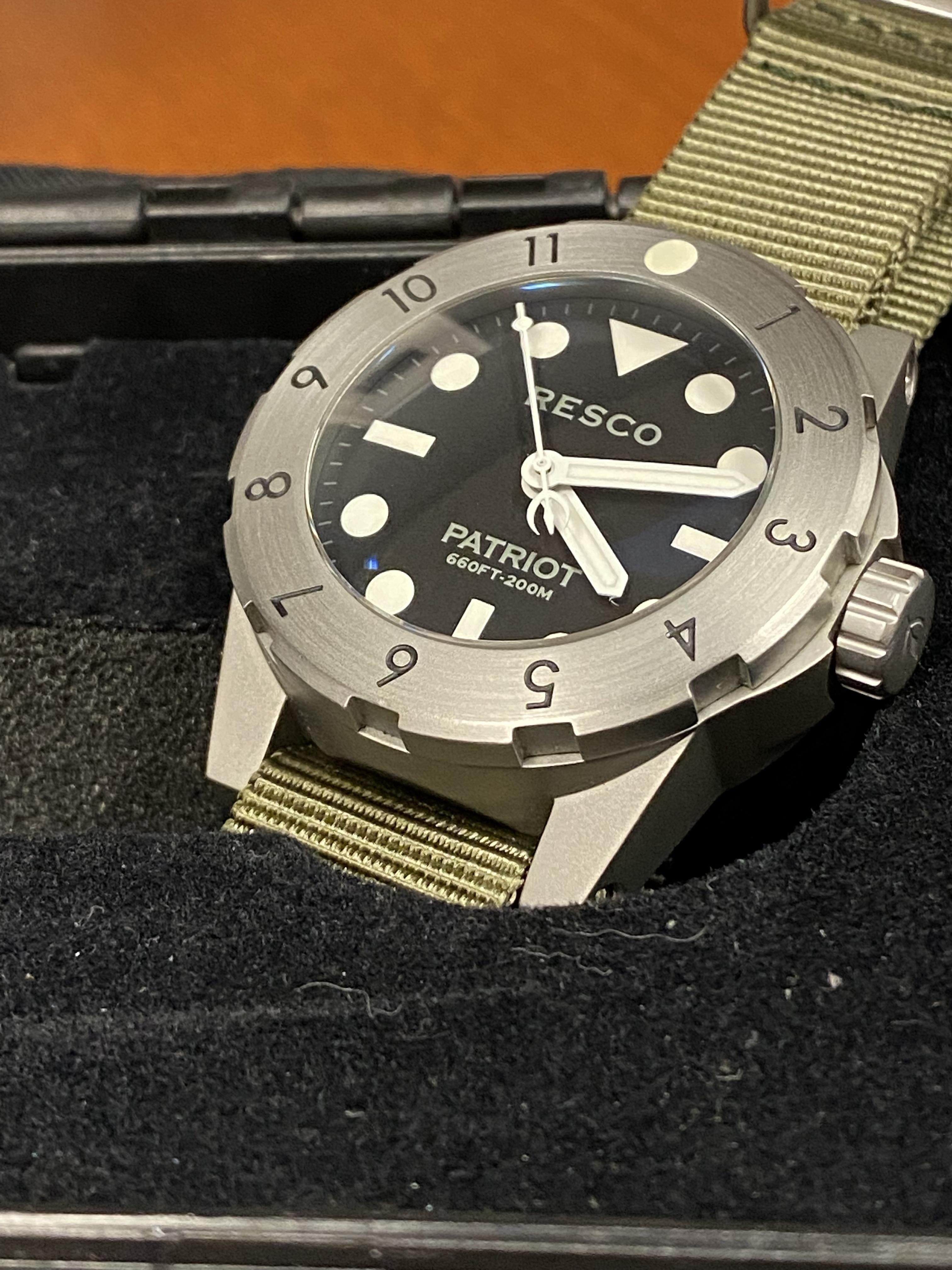 RESCO Patriot GEN 1 Stainless Stealth full set many new straps ...