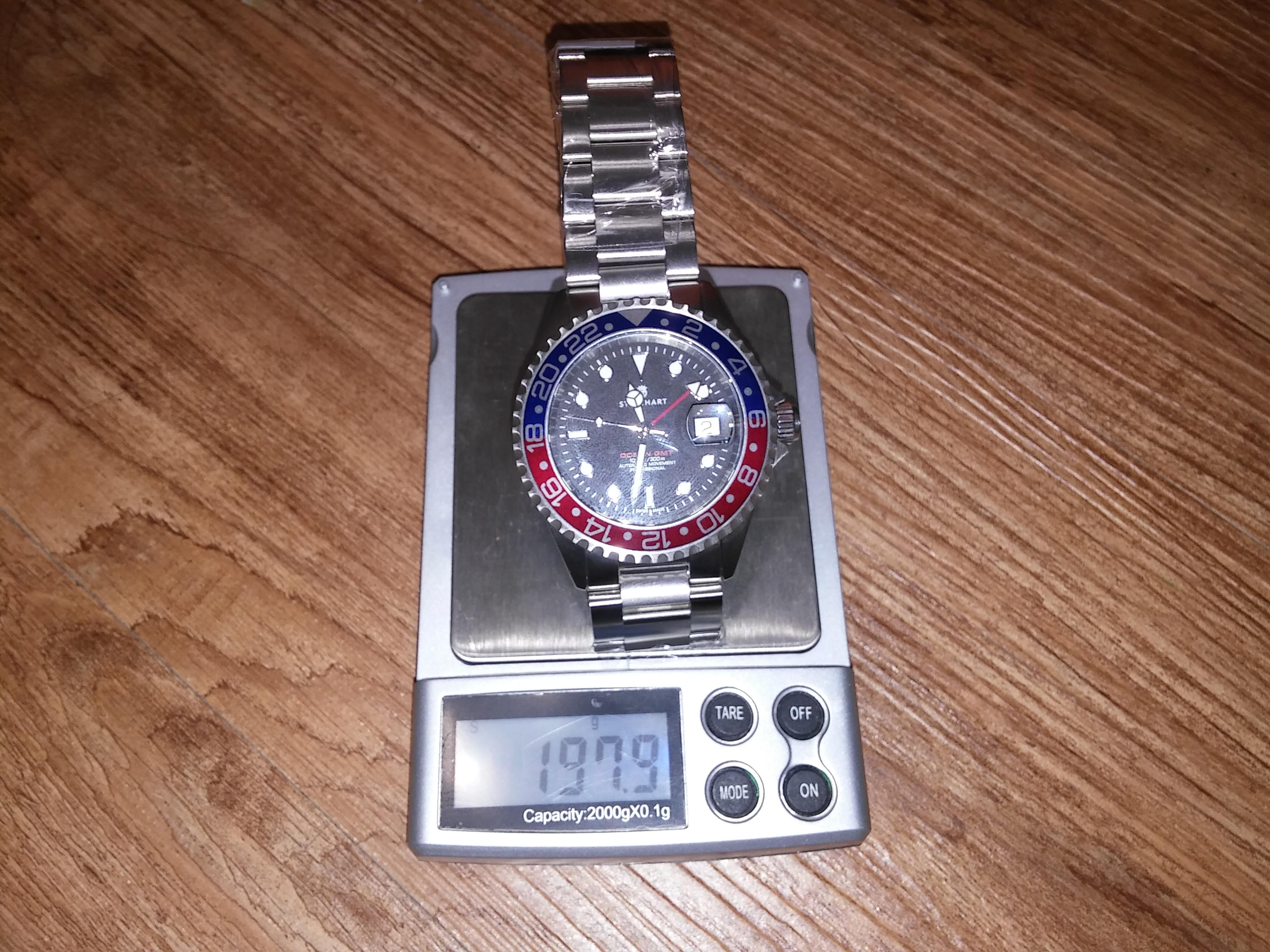 How heavy is your watch?? What is too heavy for you? | WatchUSeek Watch ...