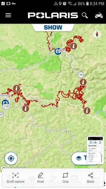 Hatfield McCoy map | Polaris RZR Forum - RZR Forums.net