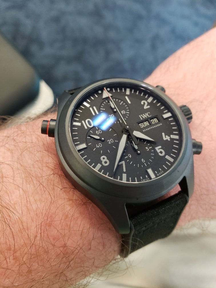 Ceratanium double chronograph IW371815 | WatchUSeek Watch Forums