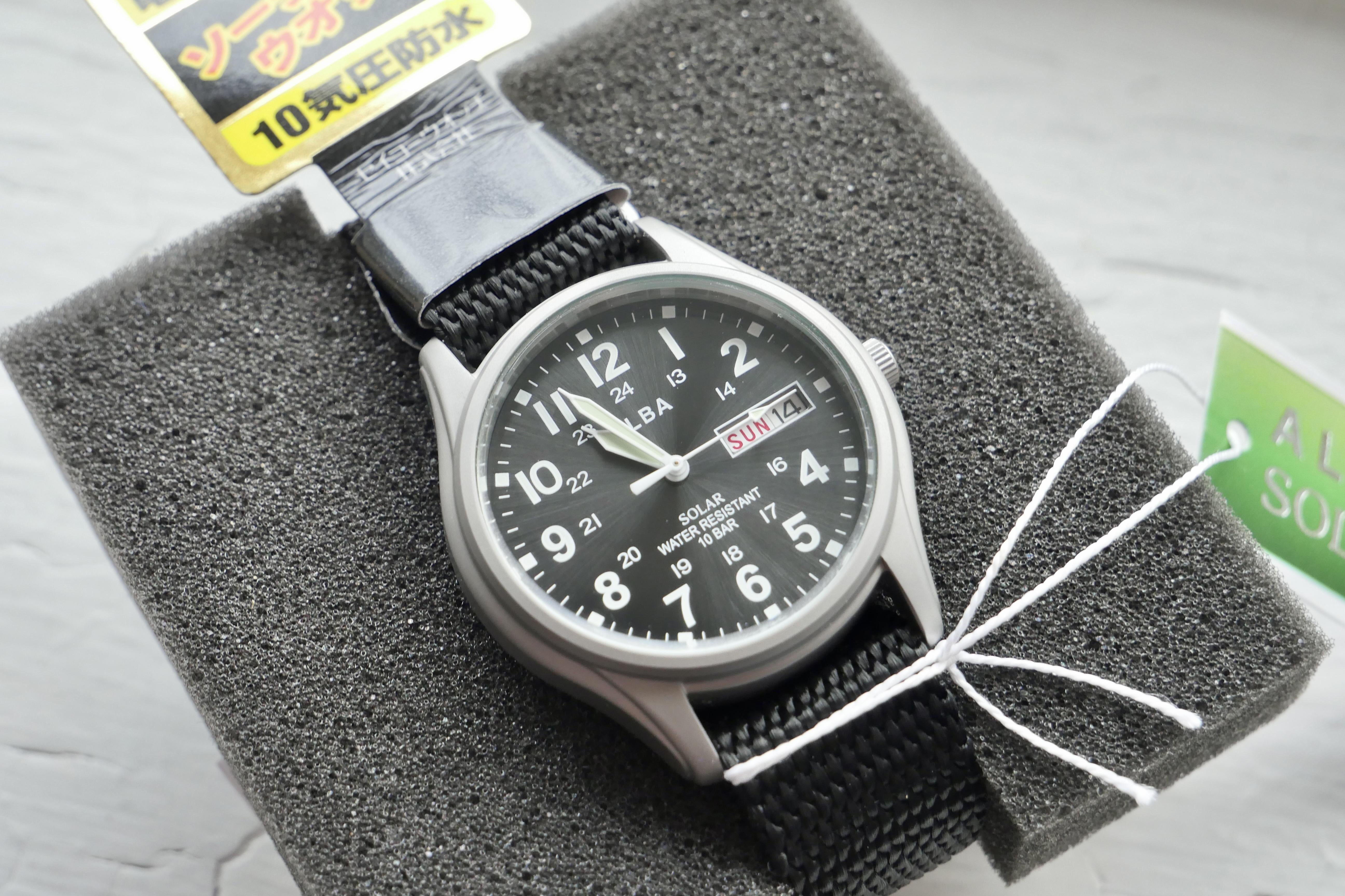 FS: BNIB Alba AEFD557 Solar Field Watch, $60 | WatchUSeek Watch Forums