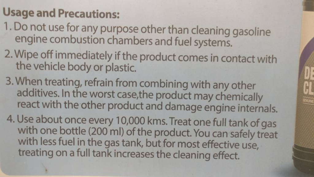 Fuel Injector Cleaner | Mazda 6 Forums