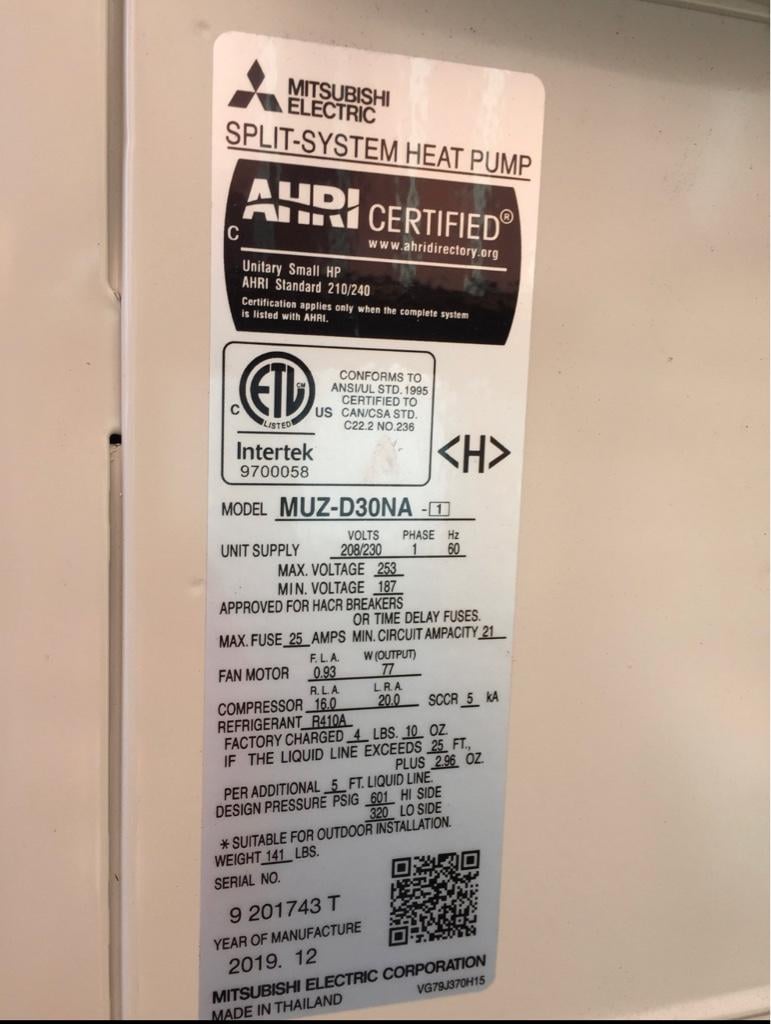 25amp max OCPD on heat pump | Page 2 | Electrician Talk