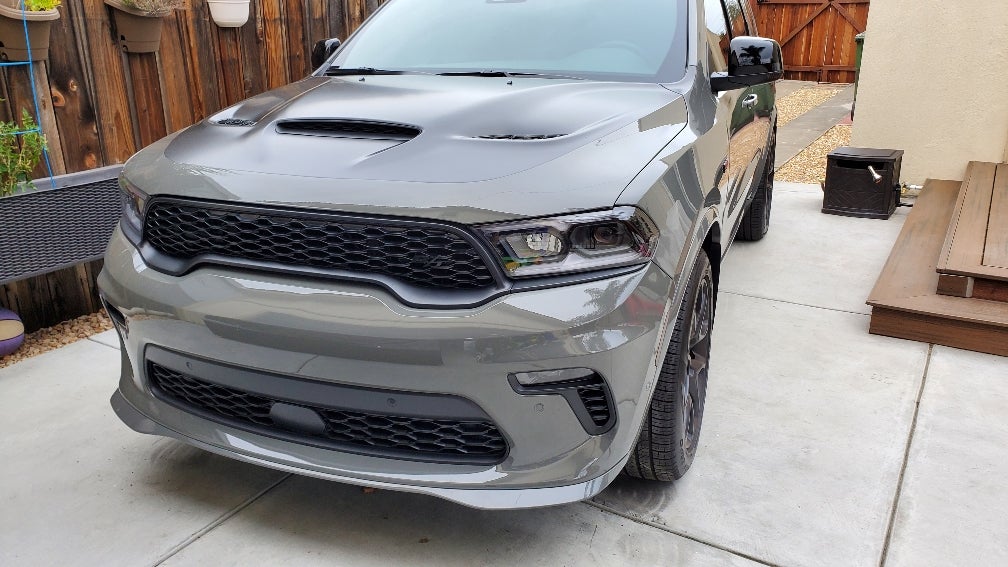 2021 Durango Hellcat front splitter and rear spoiler | Page 4 | Dodge ...