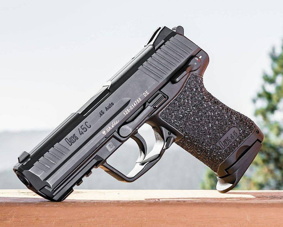 Stippled HK45c, who does it...... specifically this one | HKPRO Forums