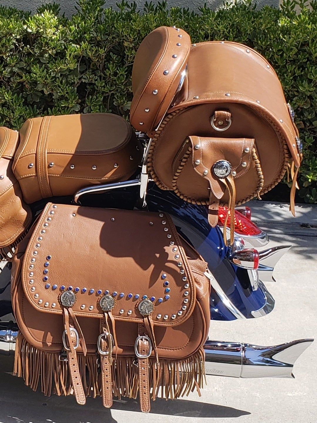 Indian Chief Vintage Leather Tour/Trunk... | Indian Motorcycle Forum