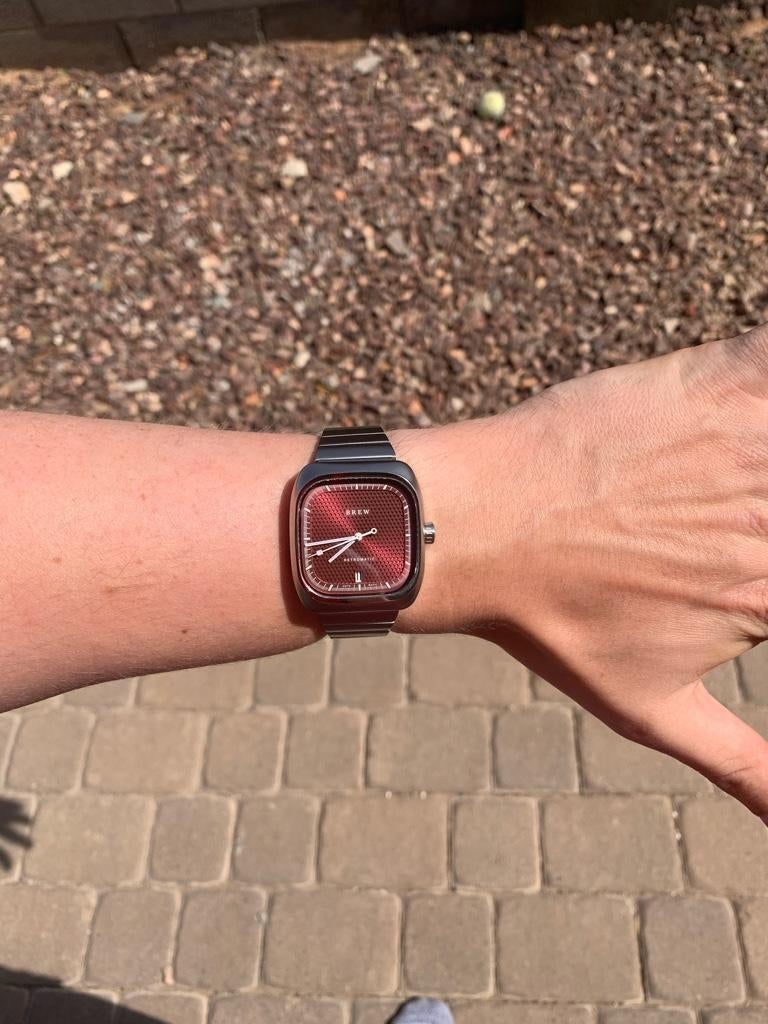 FS Brew Retromatic Burgundy | WatchUSeek Watch Forums