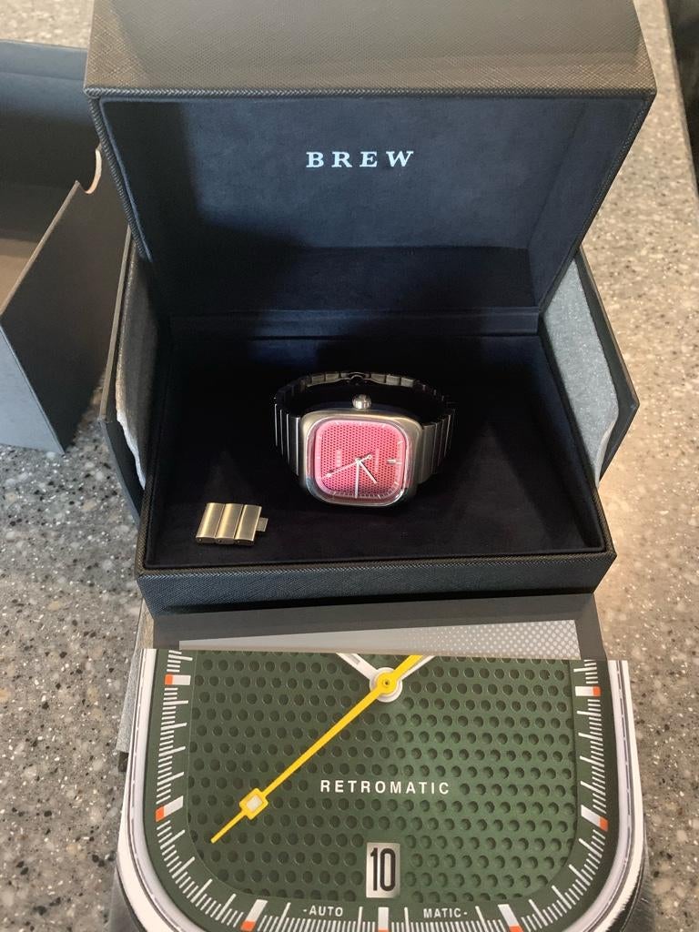 FS Brew Retromatic Burgundy | WatchUSeek Watch Forums
