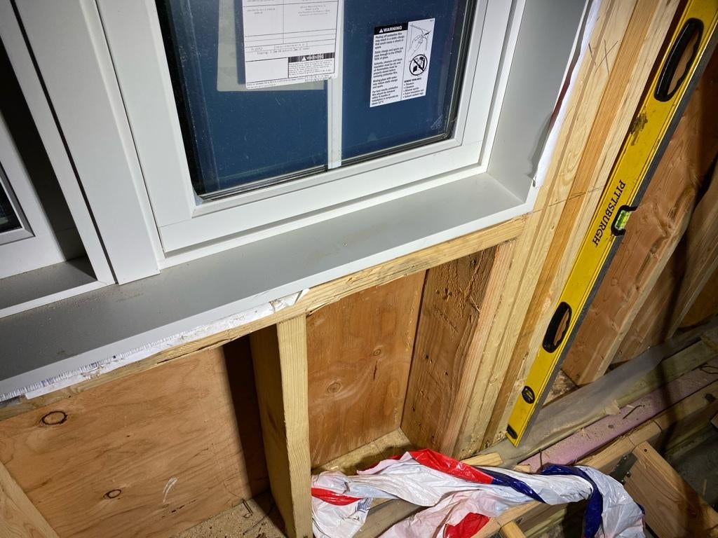 Interior trim on Andersen 200 with Andersen extension jams | DIY Home ...