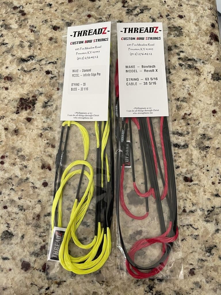Shoutout to ThreadZ custom bowstrings | Archery Talk Forum