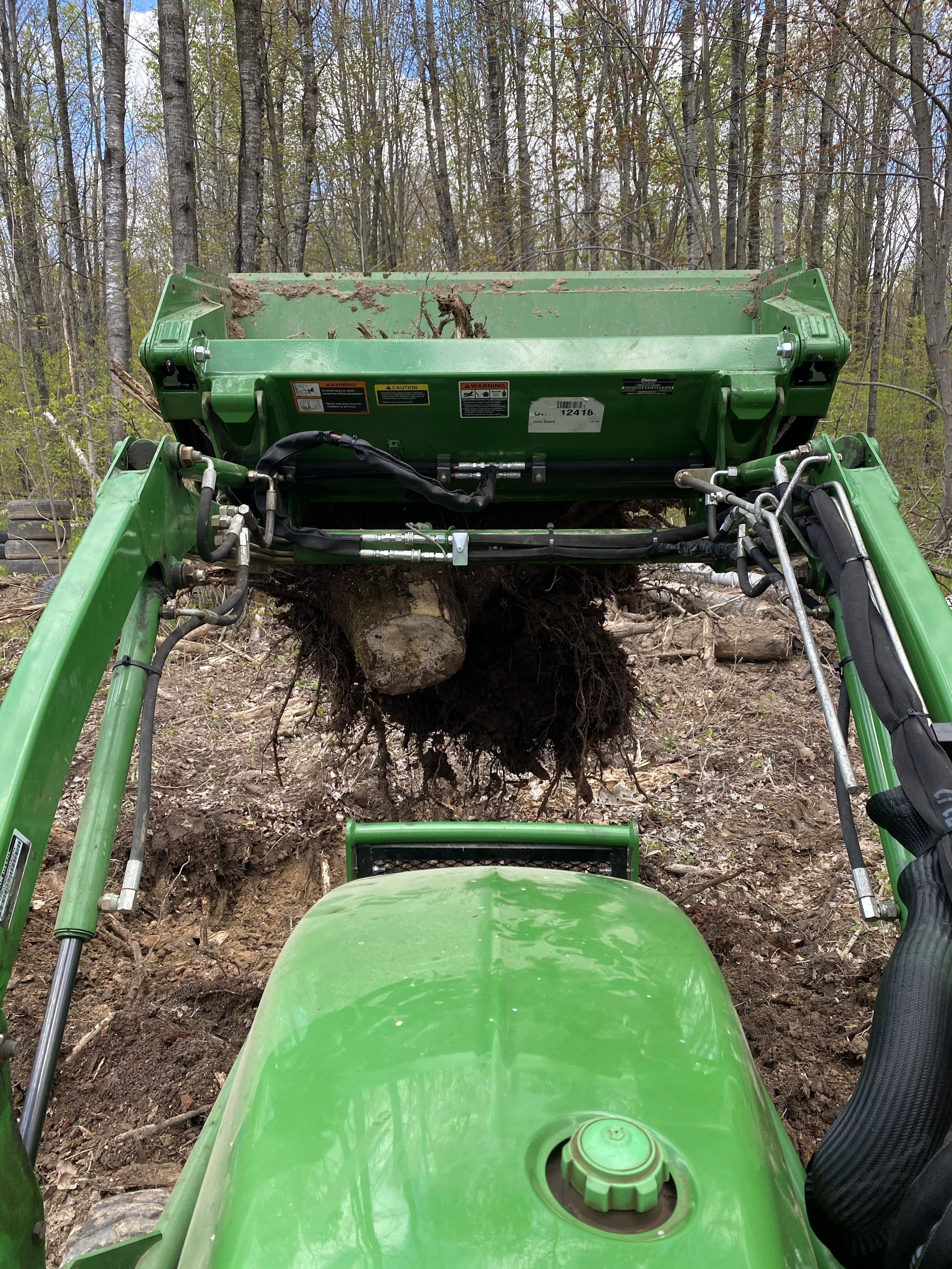 4-1 bucket installed on Gen 1 2025R | Green Tractor Talk
