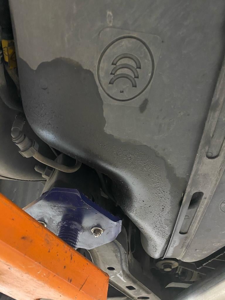 Is this the sign of the leaking fitting on top of the gas tank ...