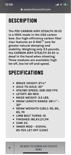 2021 pse Mach 1 release date? | Archery Talk Forum