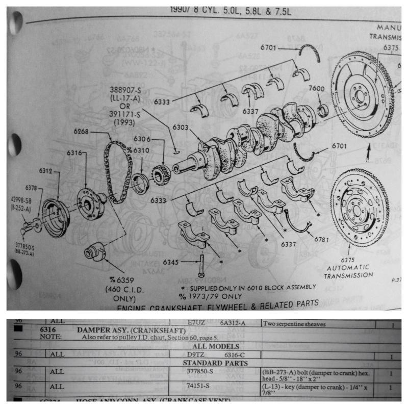 Crank keyway problem | 460 Ford Forum