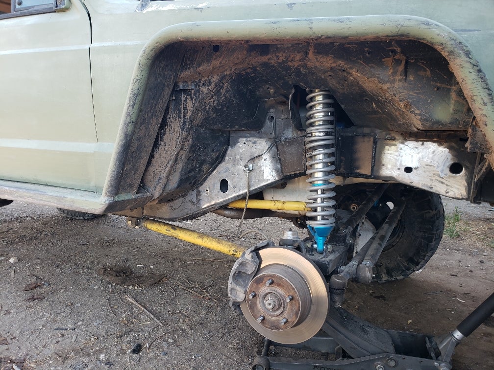 12" coilovers on xj, how I did it. | Pirate 4x4