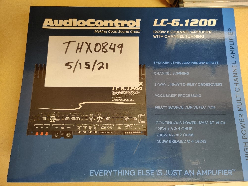Sold: FS Audio Control LC6.1200 | DIYMobileAudio.com Car Stereo Forum