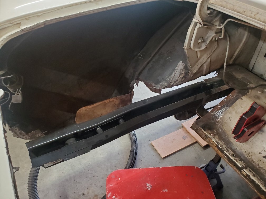 Rear frame rail replacement | Vintage Mustang Forums