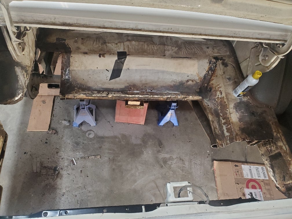 Rear frame rail replacement | Vintage Mustang Forums