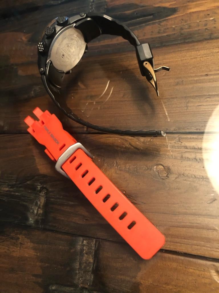 ProTrek strap Orange (oem) | WatchUSeek Watch Forums