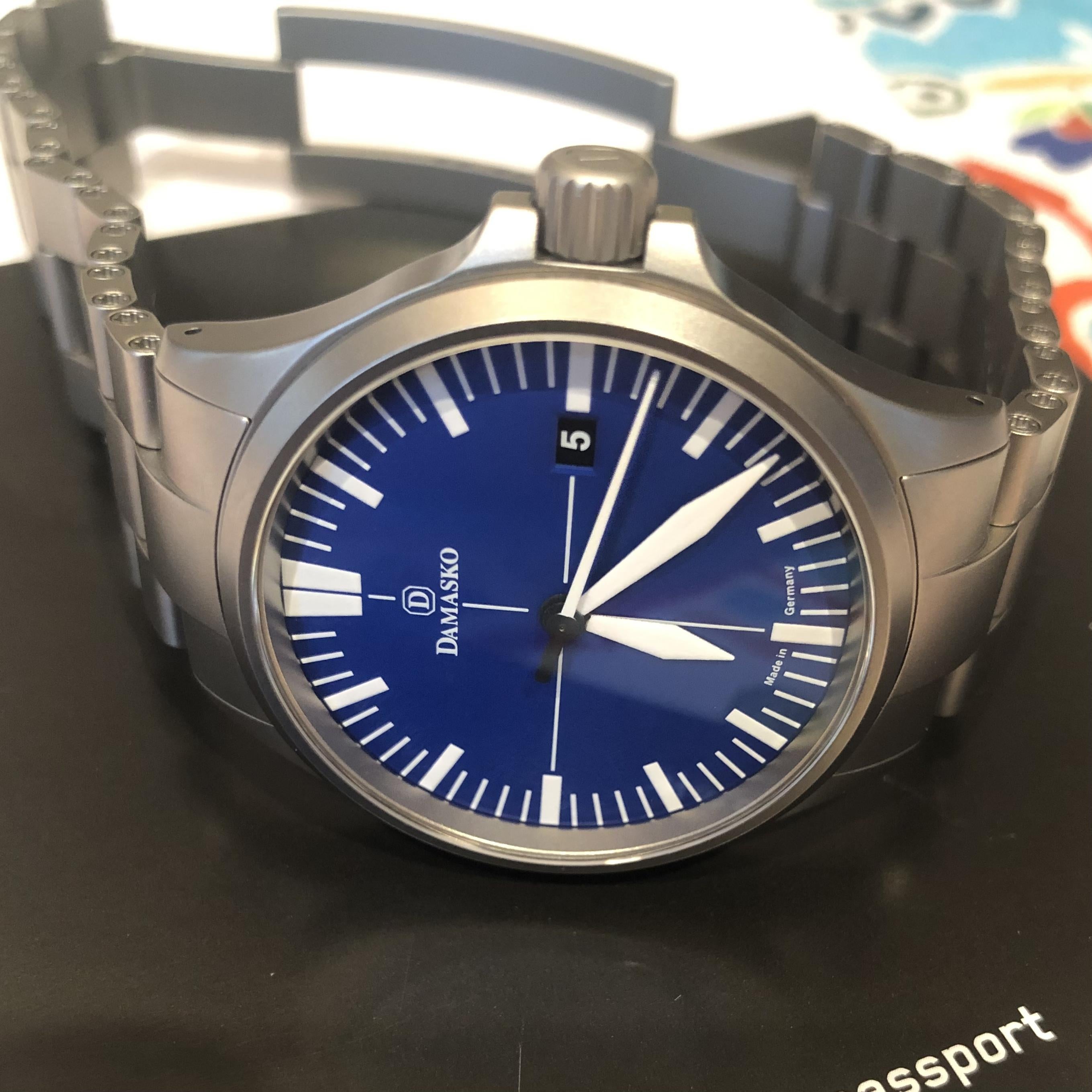 SOLD: Damasko DS30 Ocean on bracelet | WatchUSeek Watch Forums