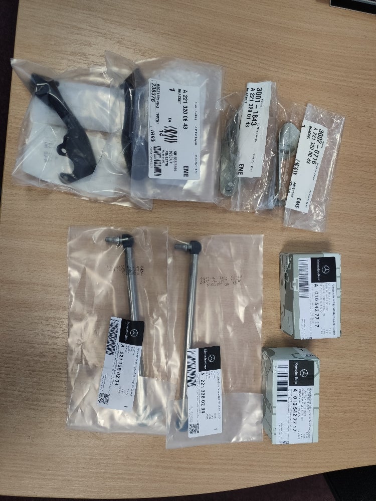 W221 S600 ABC level calibration procedure - ABC error 520A Signal ...