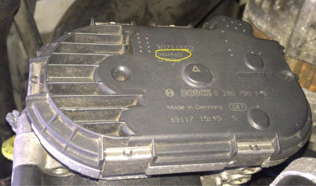 Reduced engine performance and codes for throttle position sensor ...