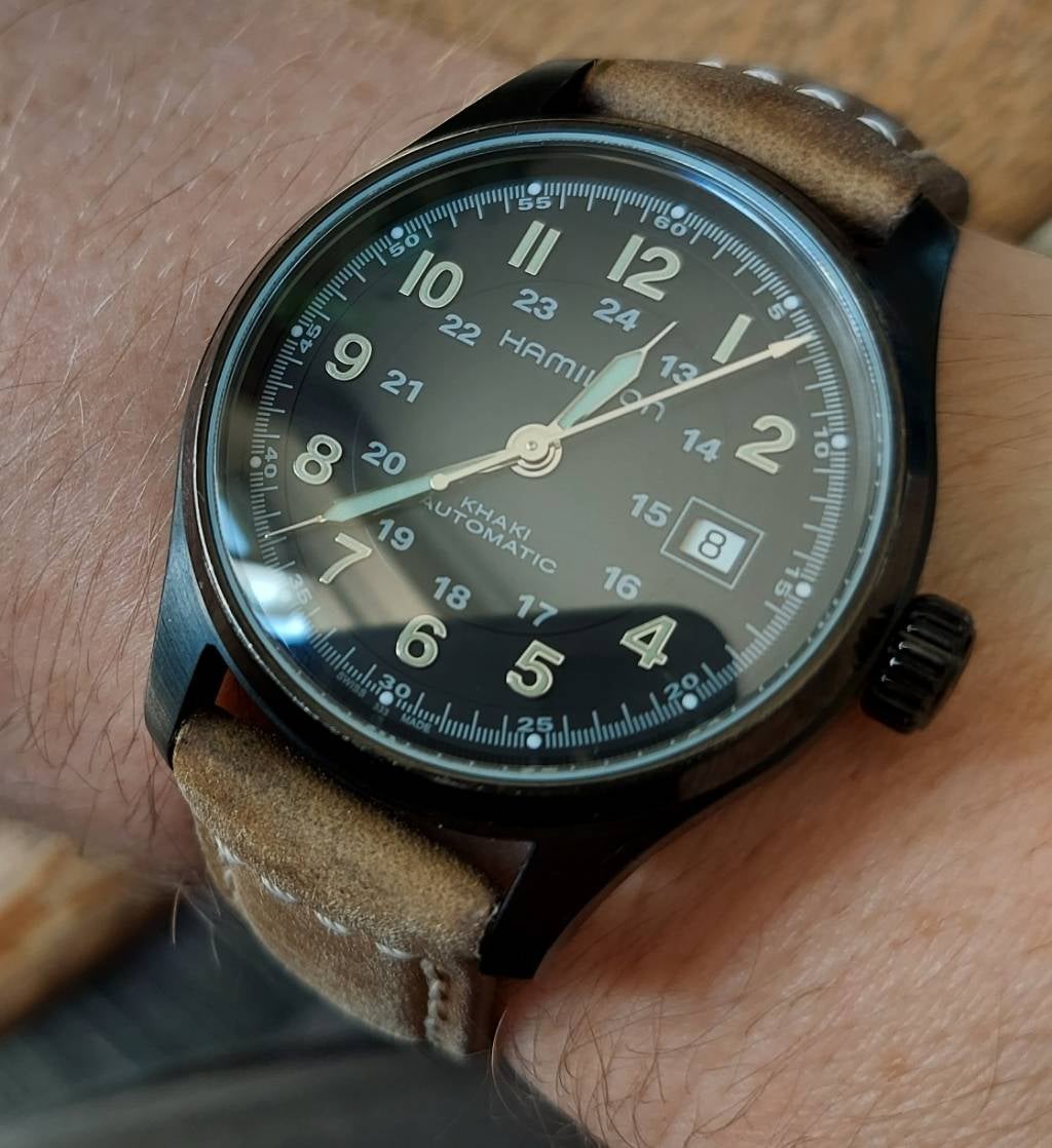 Hamilton Khaki Field watch I've just built up | The Watch Site