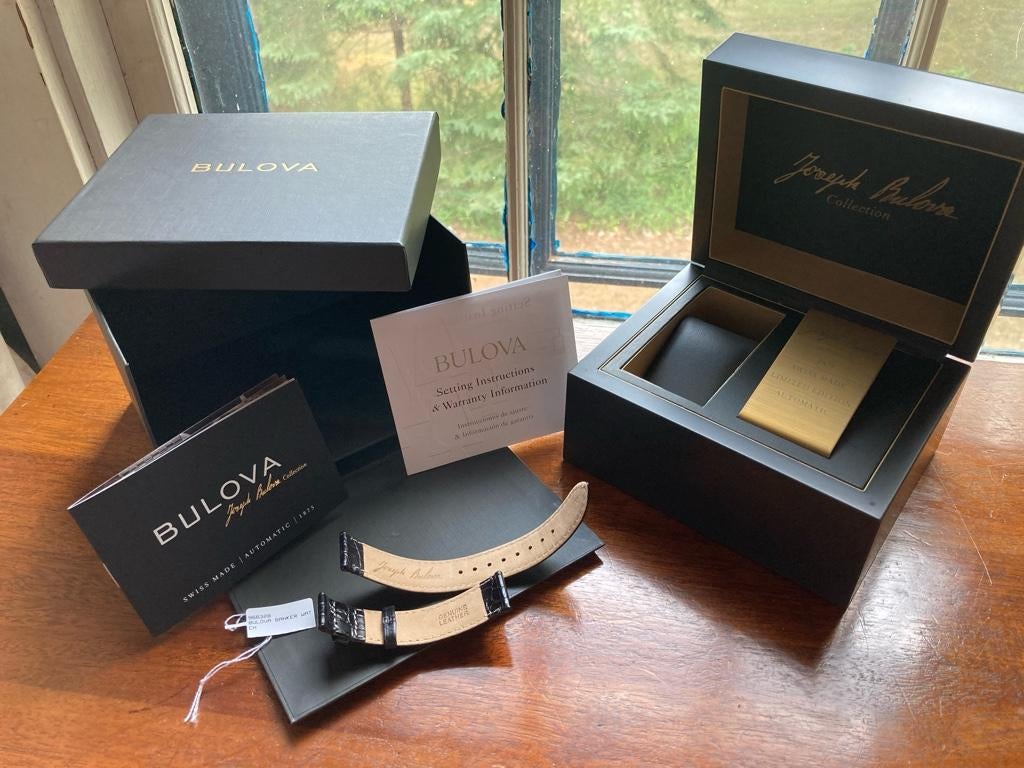 Bulova Banker (2019 Joseph Bulova Collection)-superb like new condition ...