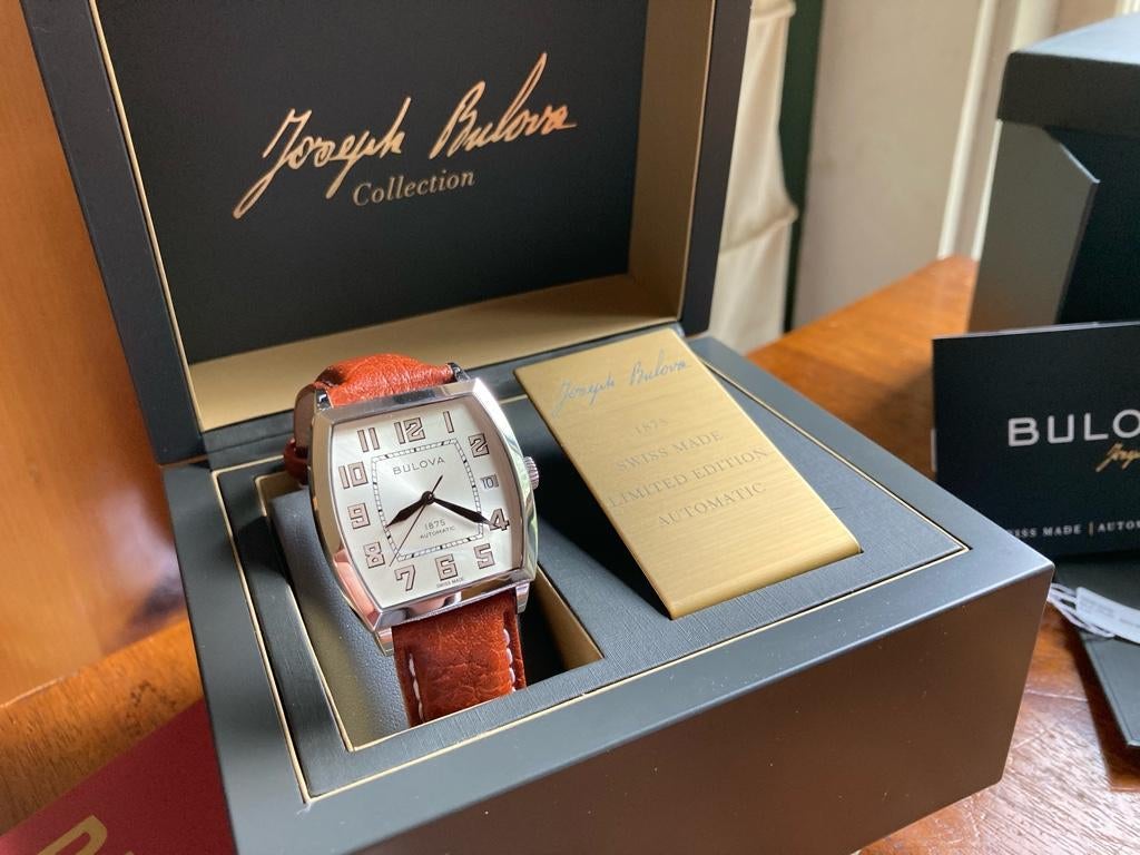 Bulova Banker (2019 Joseph Bulova Collection)-superb like new condition ...