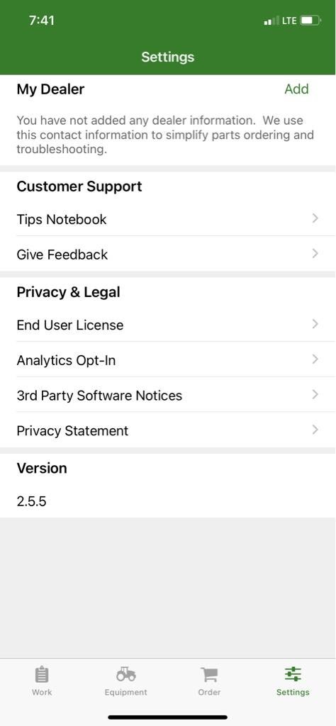 Units selection in TractorPlus app with SmartConnector | Green Tractor Talk