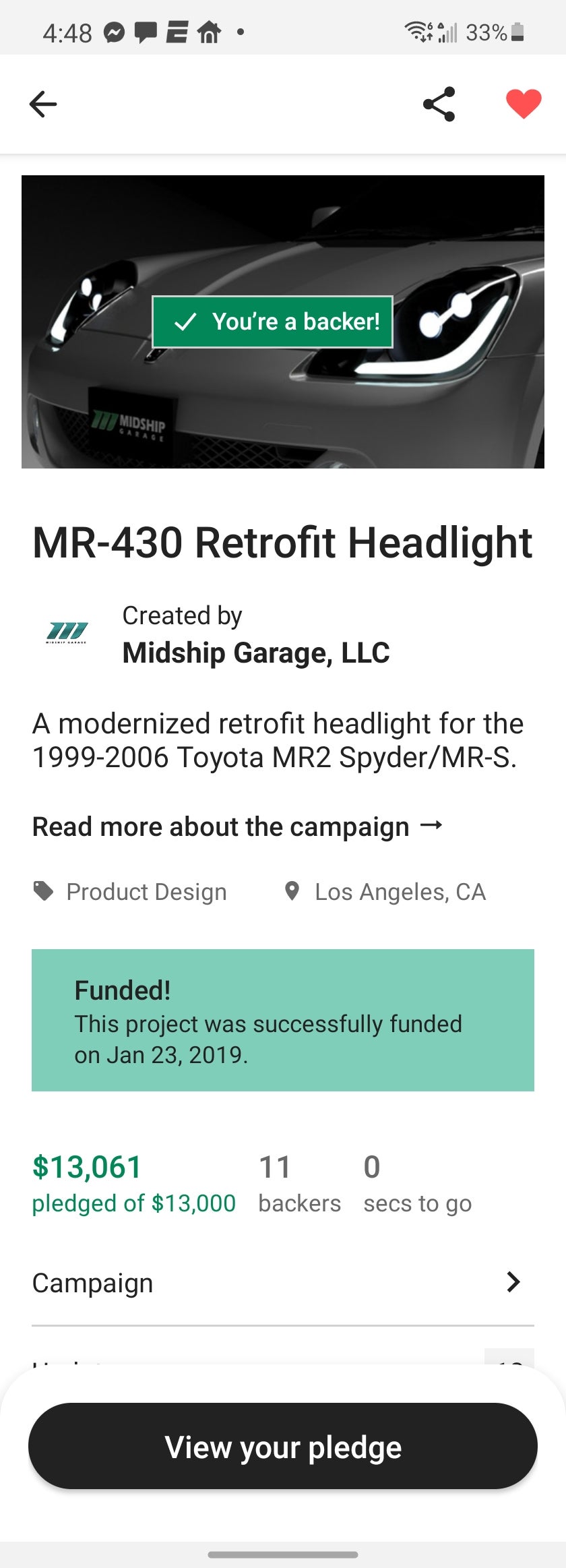 Midship Garage | MR2 SpyderChat