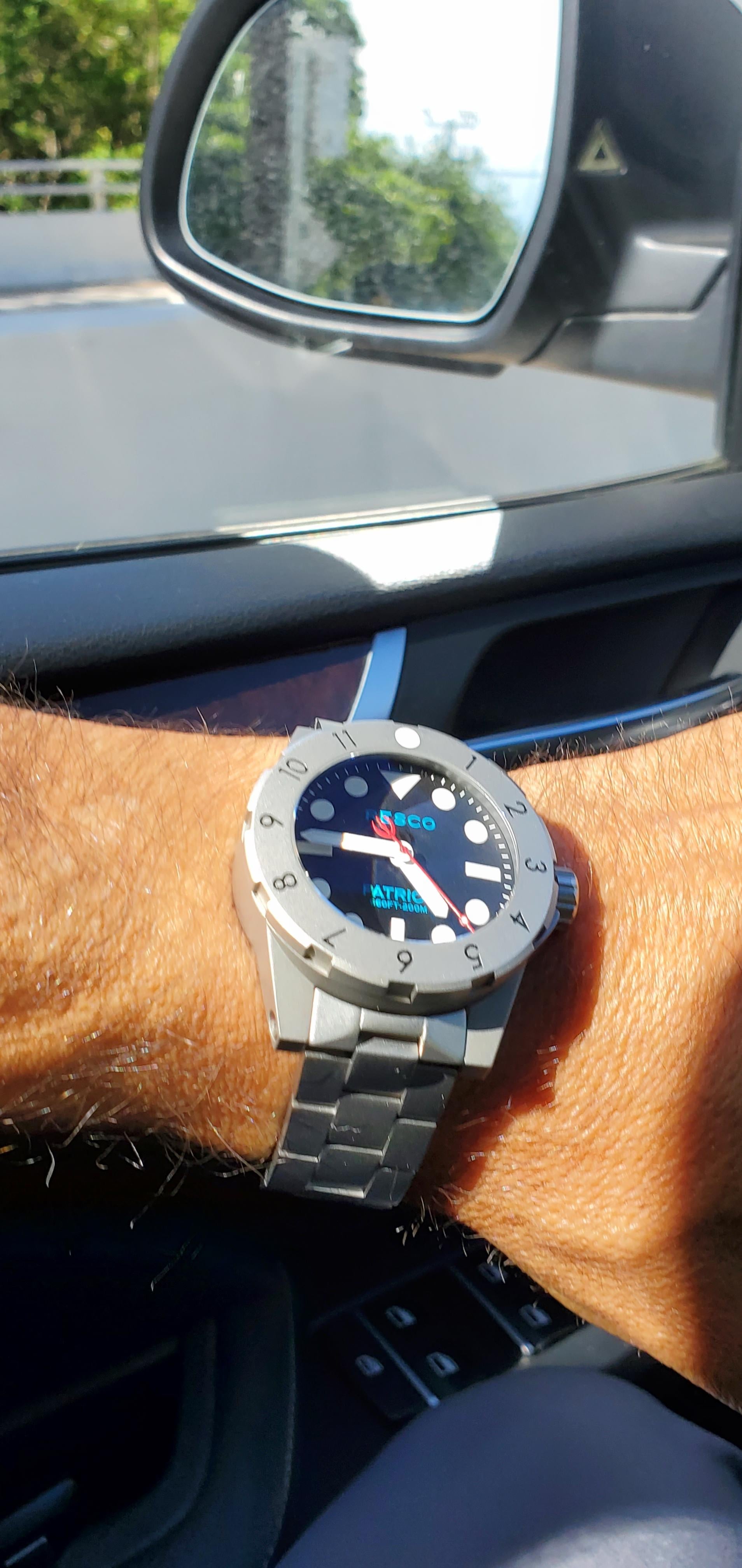 SOLD>>>Resco Patriot, mint Gen. 1 Stainless red, white & blue model ...