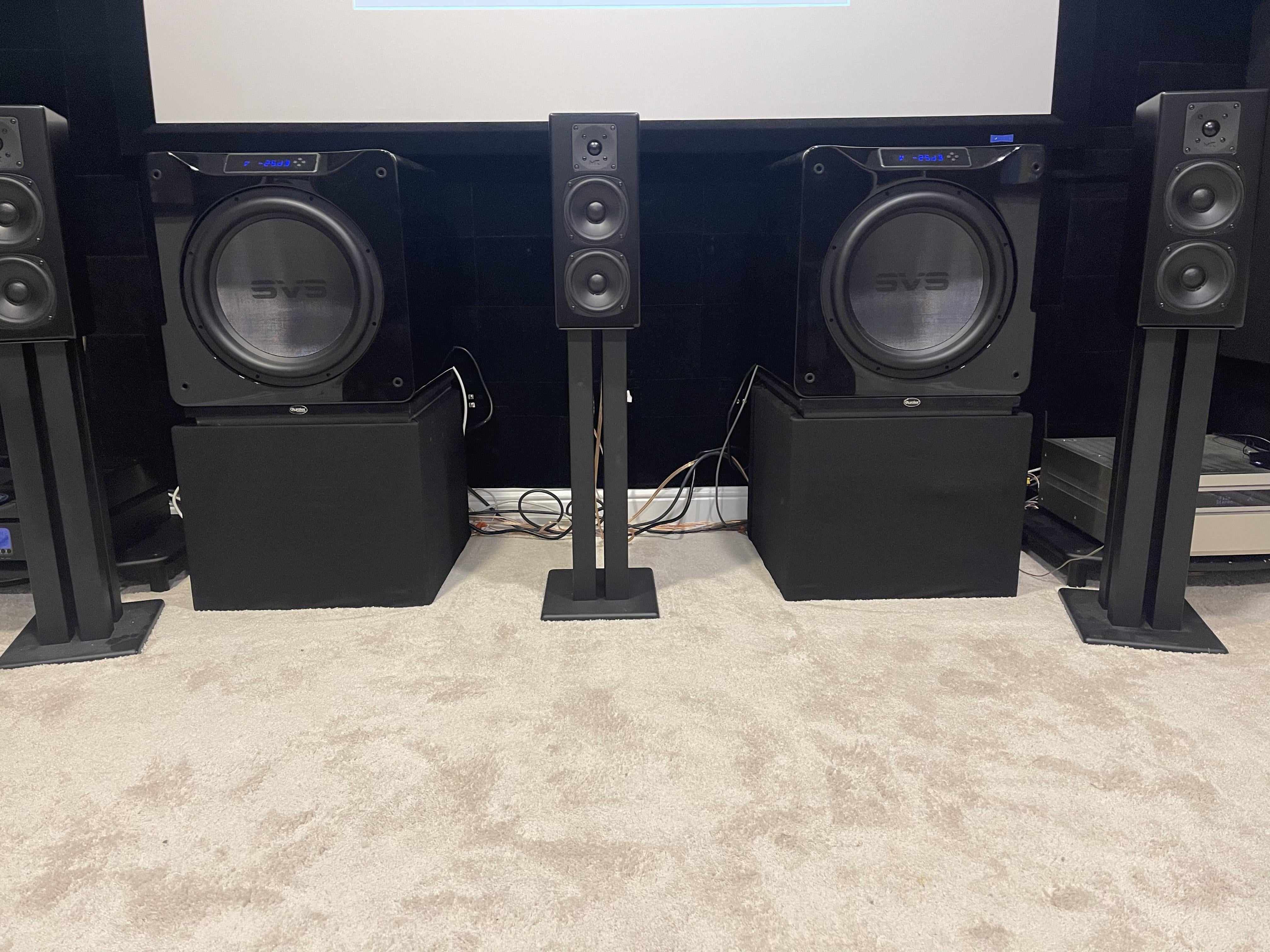 Bass Trap Sub Stands | AVS Forum