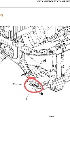 HID Kit Grounding Location | Chevy Colorado & GMC Canyon