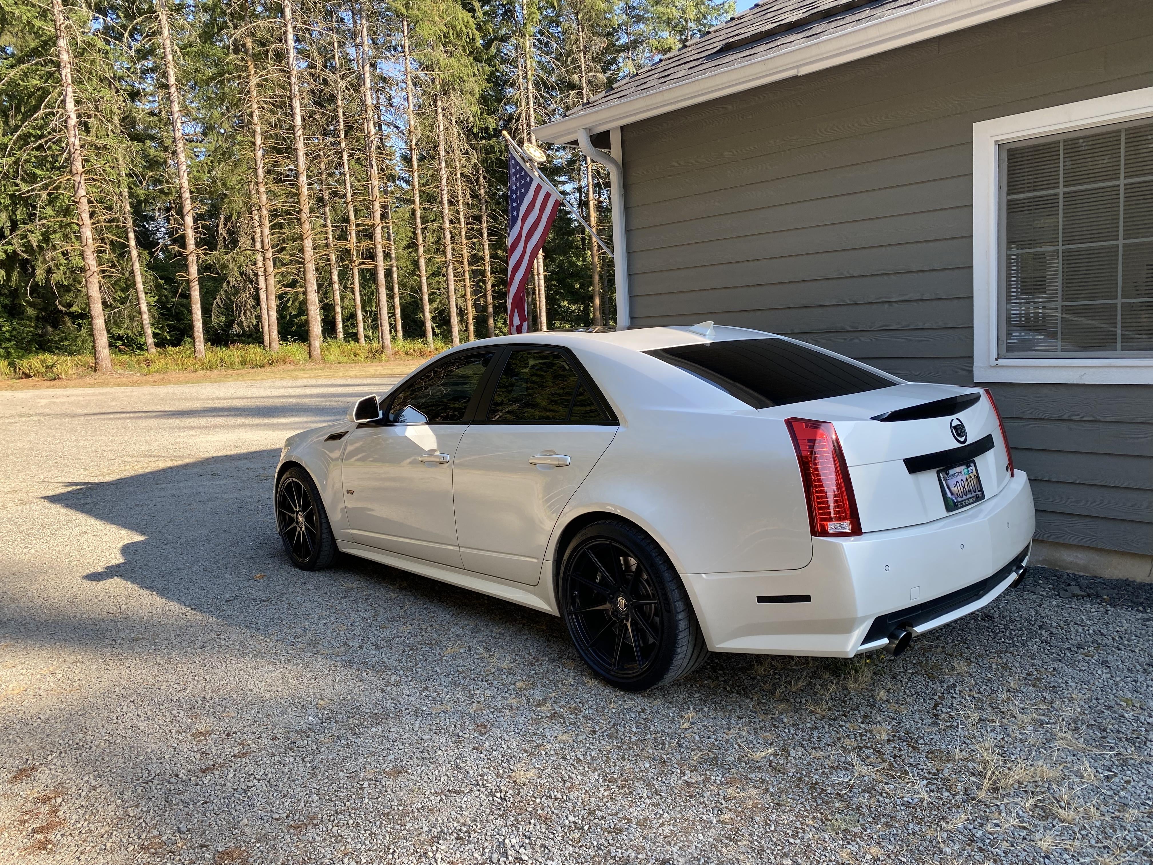 Actual most aggressive V2 fitment. | Cadillac CTS-V Forum